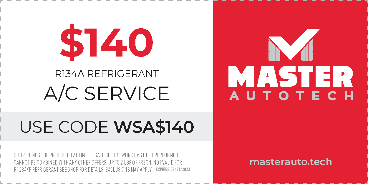 Coupons & Specials | Master AutoTech | Affordable Auto Care